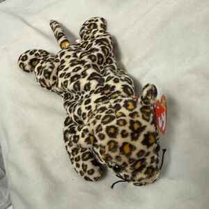 Ty | Other | Leopard Ty Beanie Baby Original Freckles Print Plush Toy ...